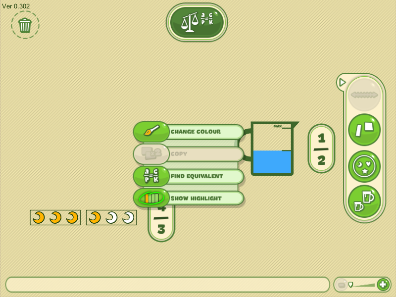 An update on the improvement of Fractions Lab - iTalk2Learn